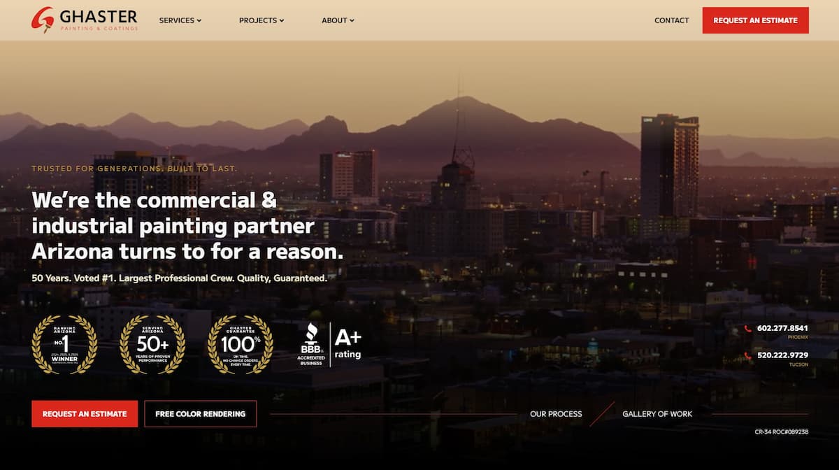 Hotel Painting Contractors | Phoenix & Tucson | Ghaster
